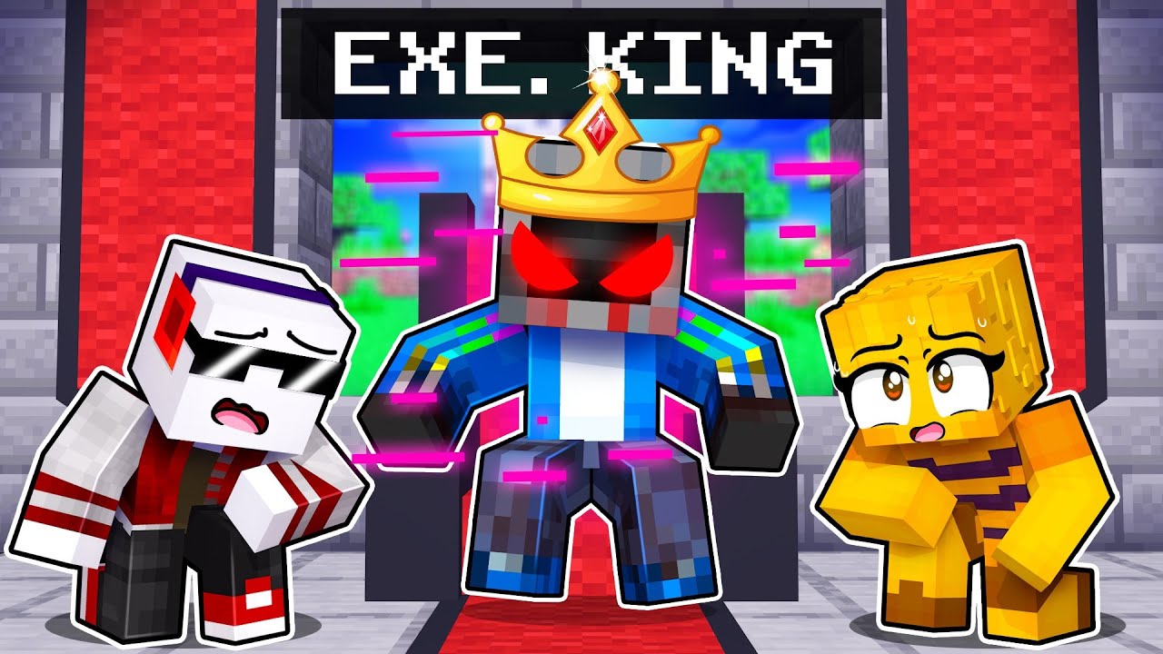 TeeVee is the EXE KING in Minecraft! - YouTube