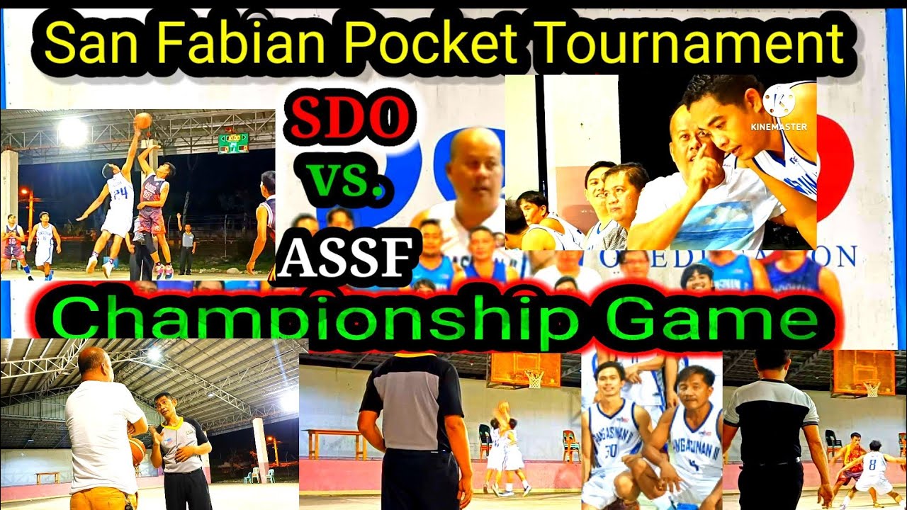 Game 1 SDO PANG.II full Game highlights VS. ASSF Championship Game 🏀🏆 ...
