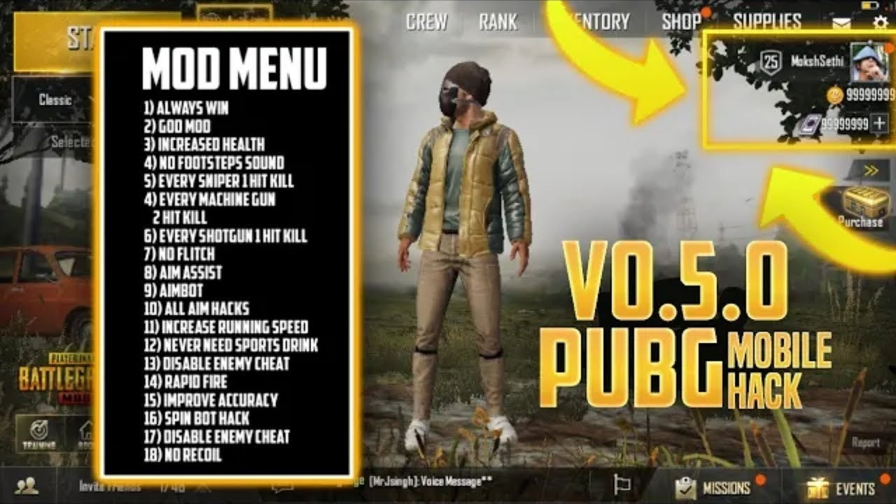 How To Download Pubg Mobile Game Mod Apk (Unlimited Everything) - YouTube