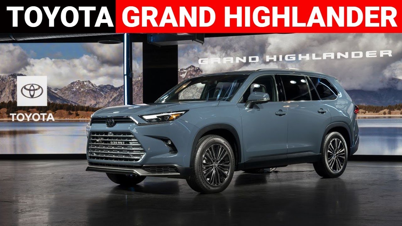 Toyota Grand Highlander / ¡La SUV más grande de Toyota ve la luz! - YouTube