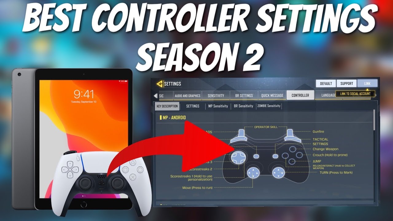 Best Controller Settings For COD Mobile Season 2 Of 2025! - YouTube