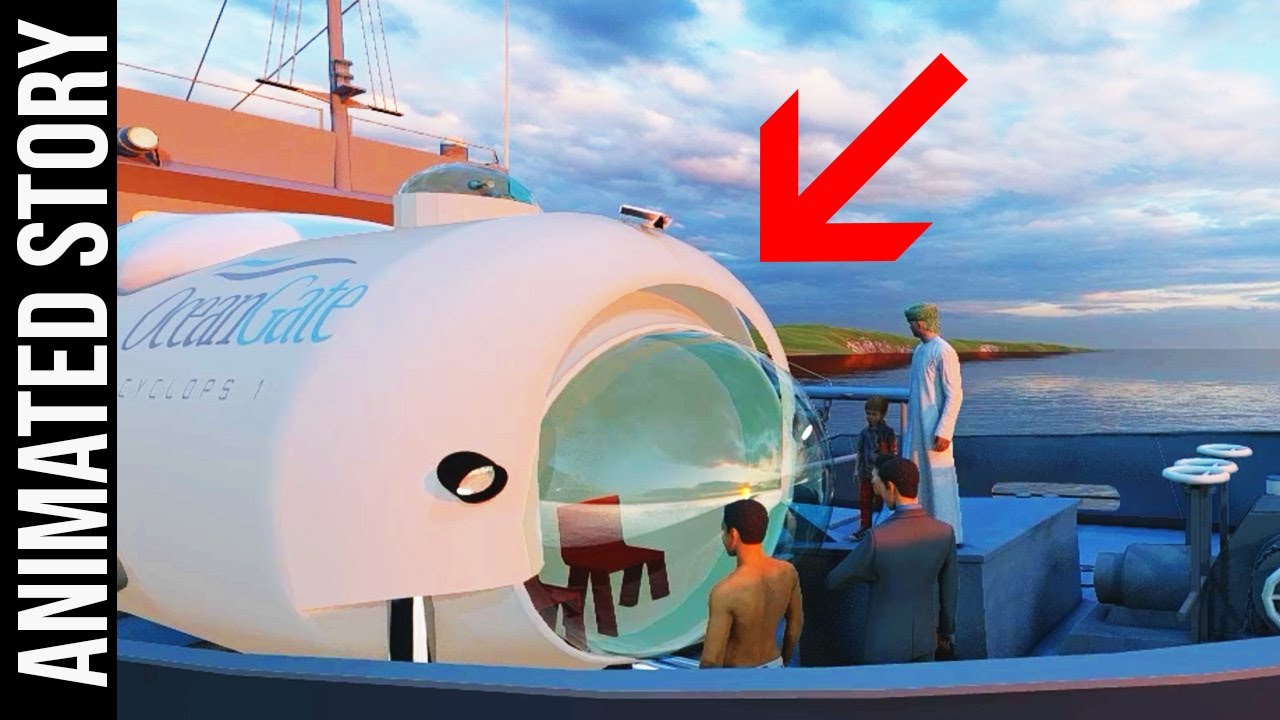 Last Journey of Titan The Ocean Gate - 3D Animated Story #oceangate # ...