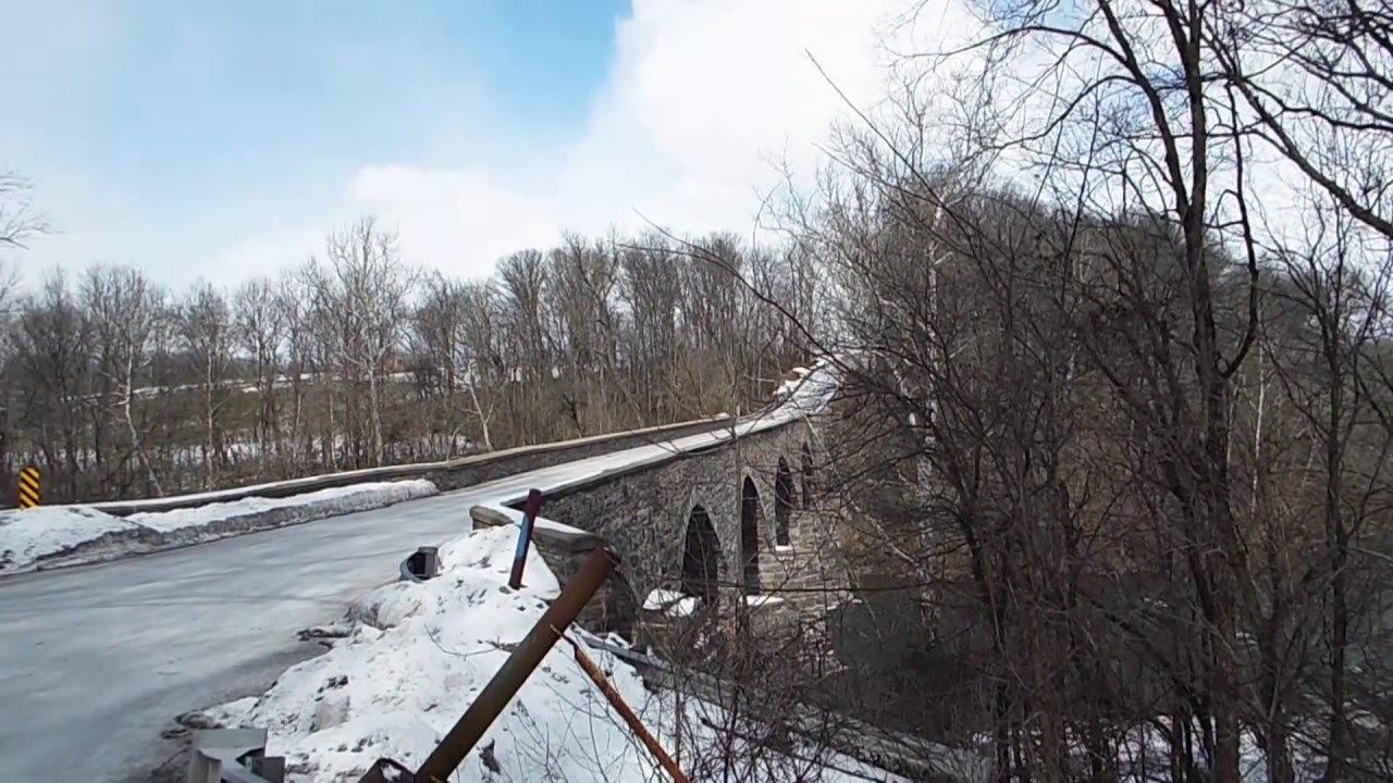 LeGore Stone Arch Bridge - Frederick County, Maryland - YouTube