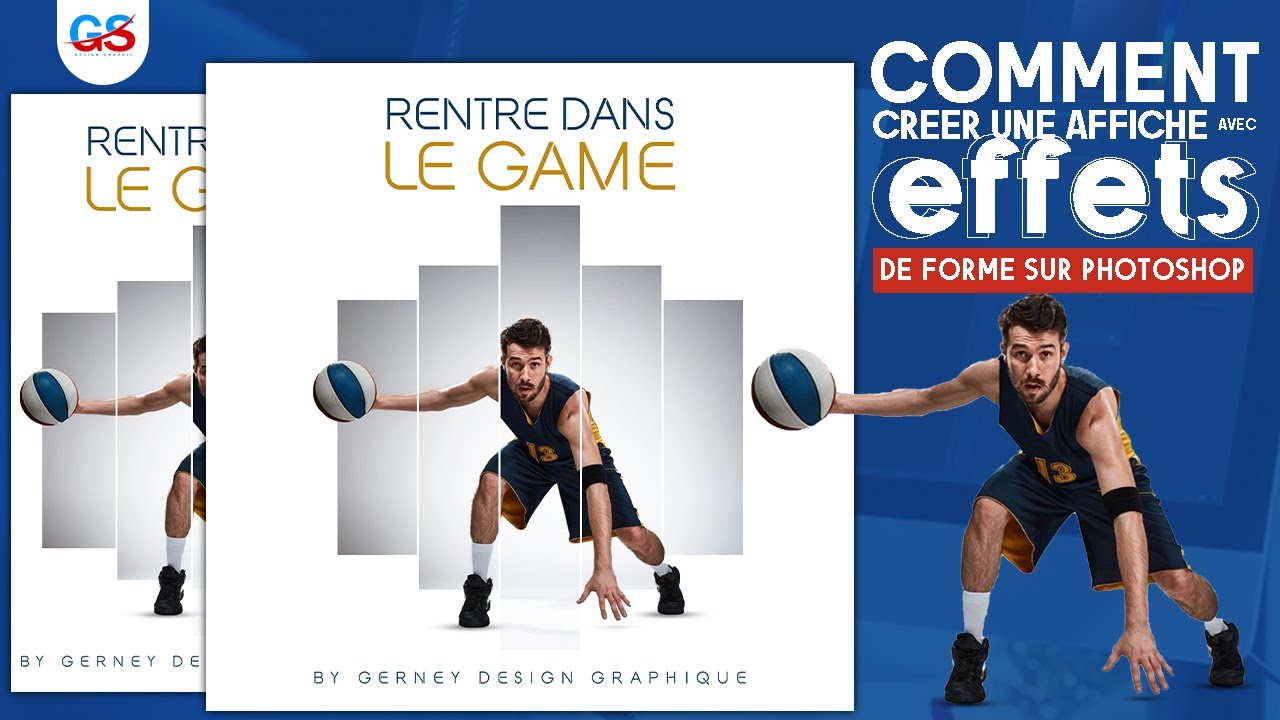 Comment créer une affiche professionnelle avec des effets de formes sur ...