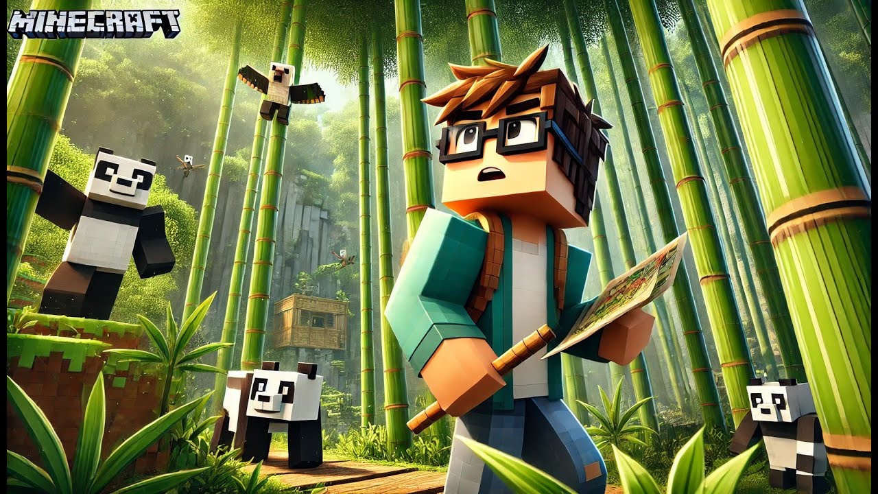 Bamboo Biome Adventure: Chandler's Solo Journey in Minecraft! - YouTube