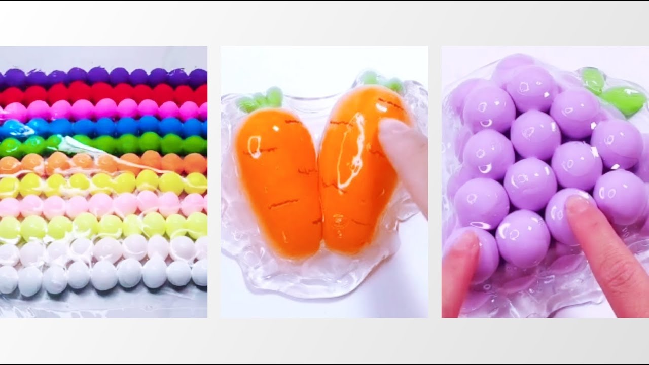Super nice slime, with distinct layers of bright colors, I can't bear ...