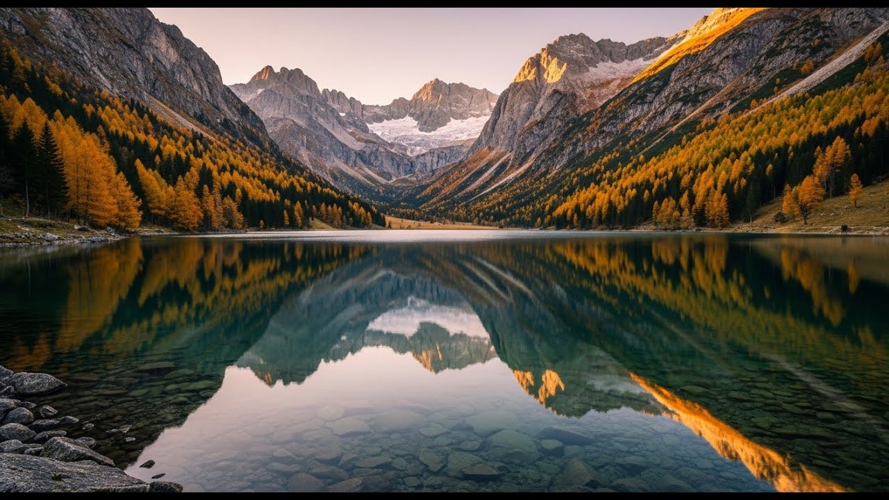 Engadin🇨🇭 Autumn Stillness: Lakes, Forests & Alpine Passes - Part 1 ...