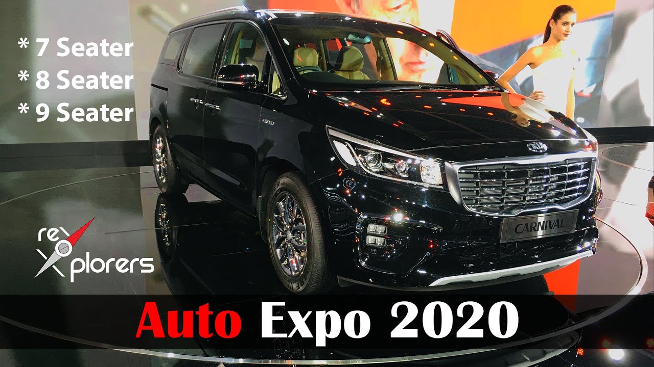 Kia Carnival | MPV with multiple seating capaciity | Auto Expo 2020 ...