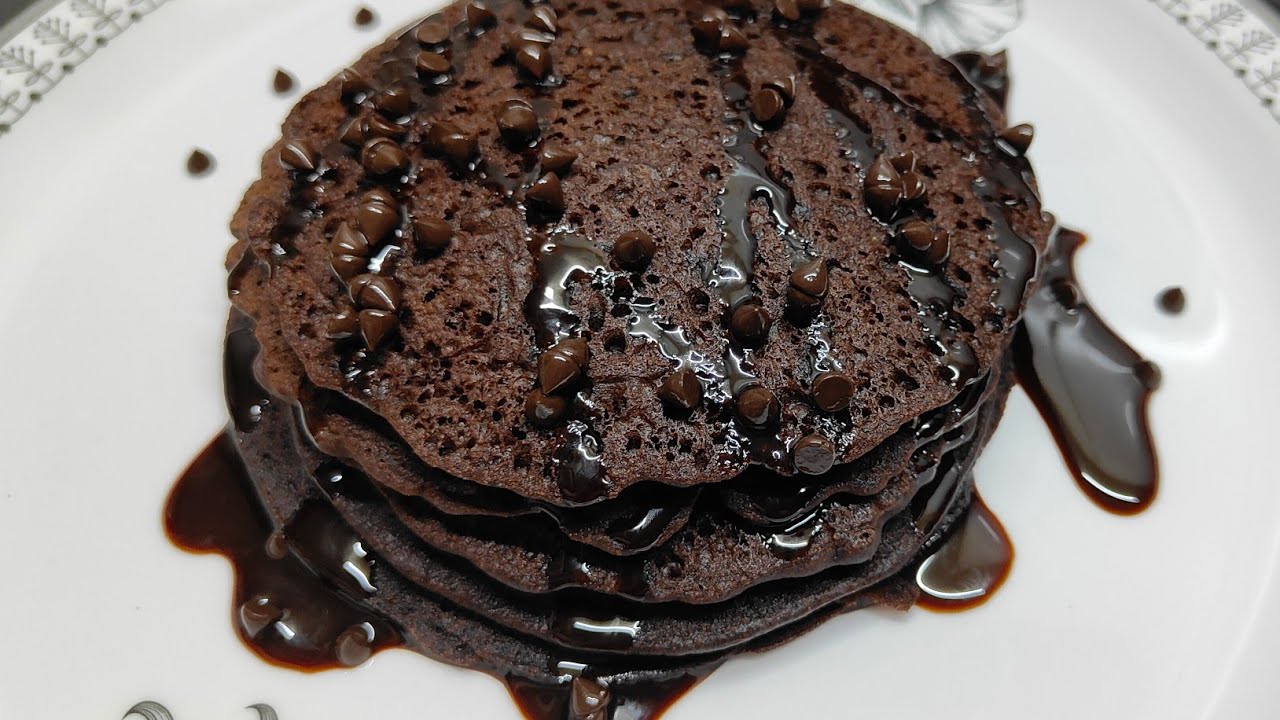 Chocolate Pan Cake Recipe, How To Make Chocolate Pan Cake, Easy ...