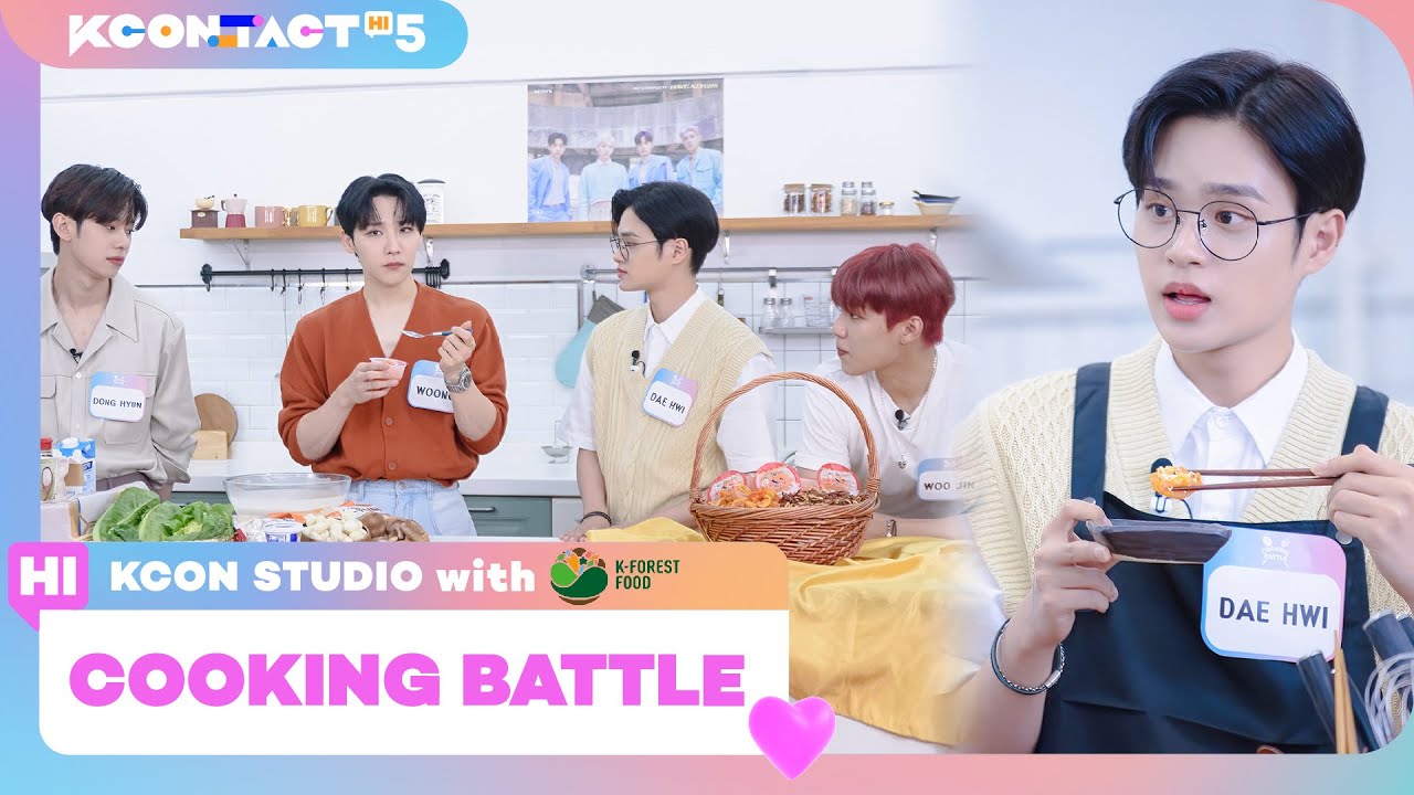 [KCON STUDIO with K-FOREST FOOD] COOKING BATTLE with AB6IX (에이비식스 ...