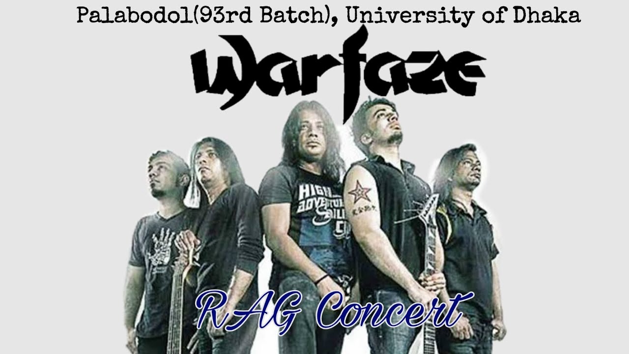 WARFAZE | RAG Concert | Palabodol 93rd Batch,DU - YouTube