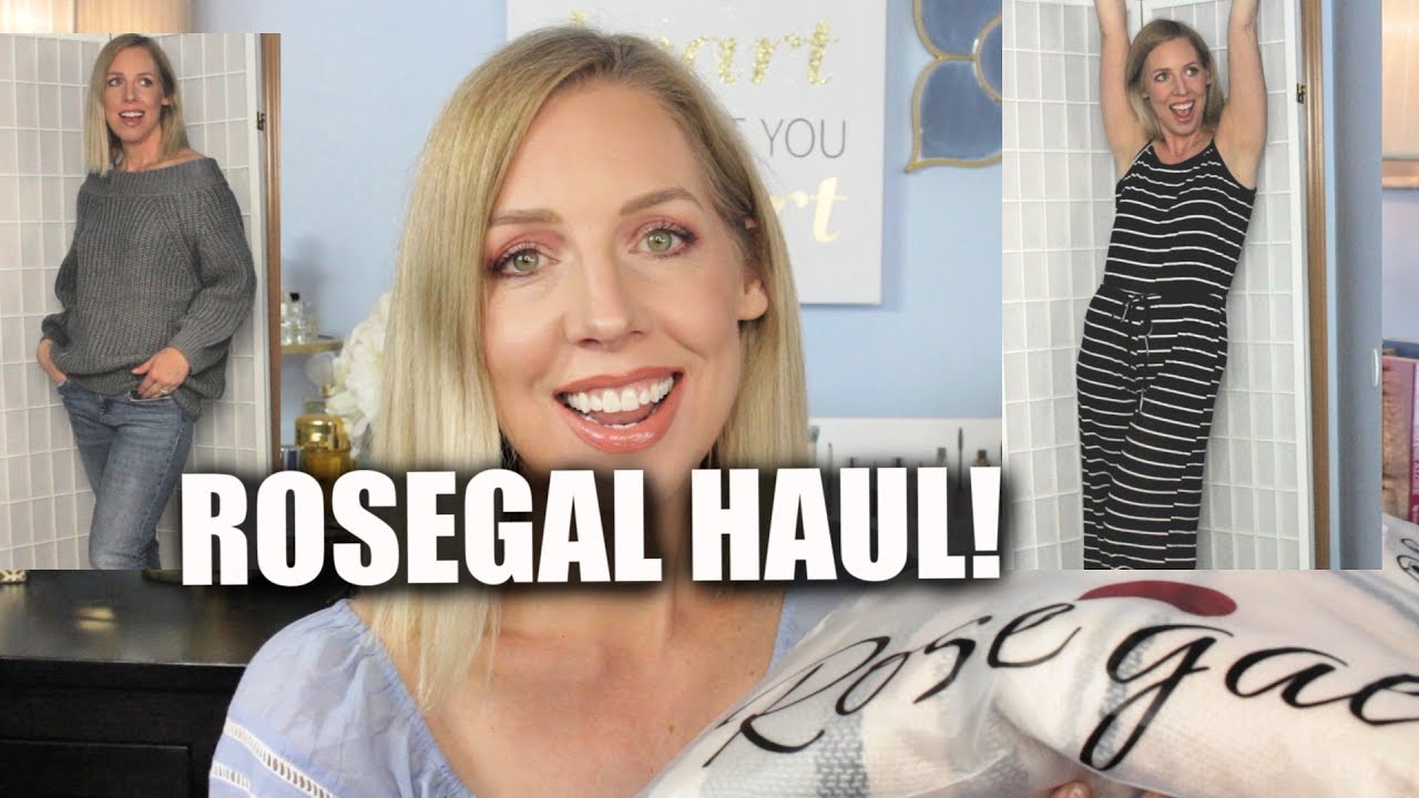 CUTE AND AFFORDABLE! ROSEGAL HAUL & TRY-ON - YouTube