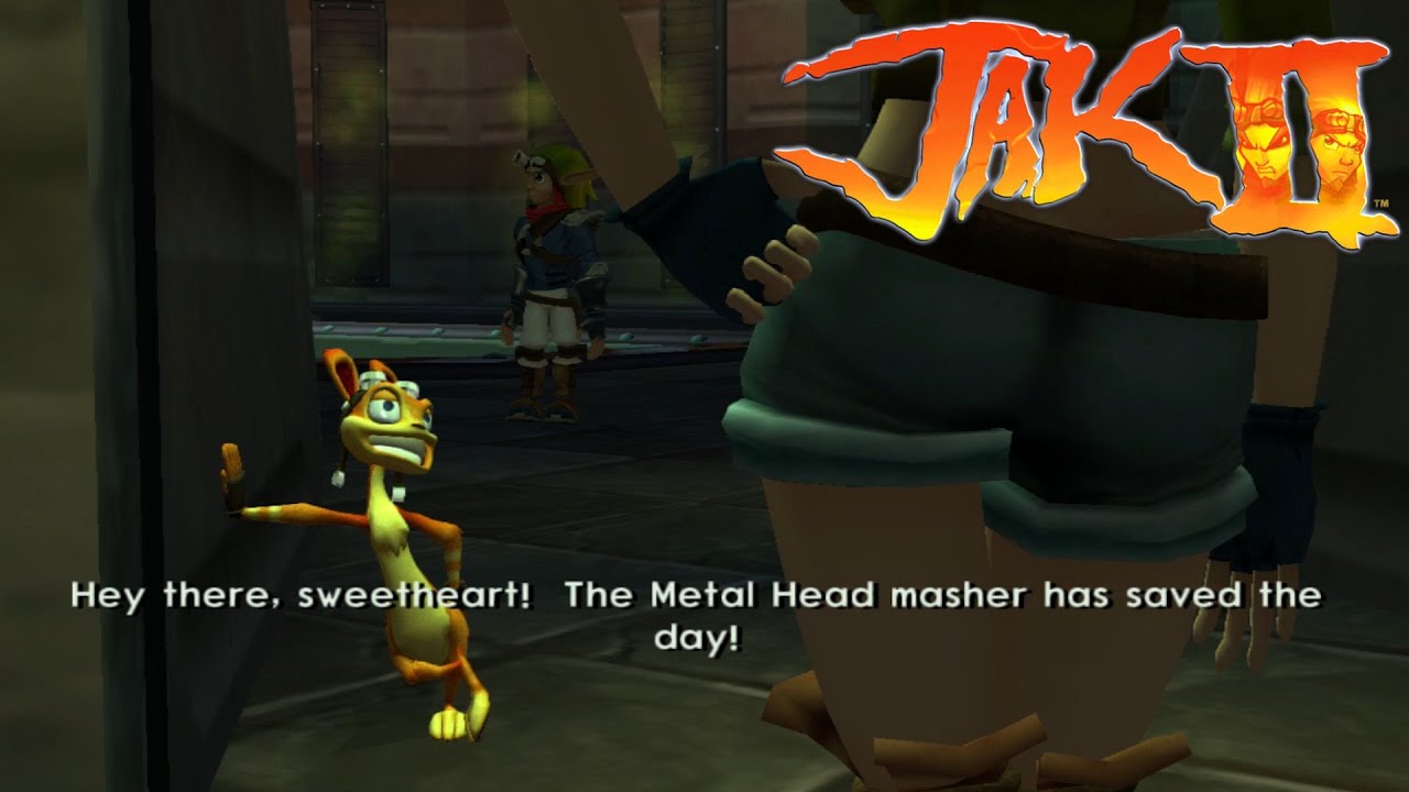 Jak II - Jak Rescuers His Friends 1080p - YouTube