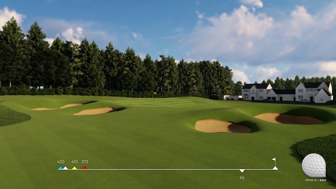 Rowallan Castle Golf Club Hole 1 - YouTube