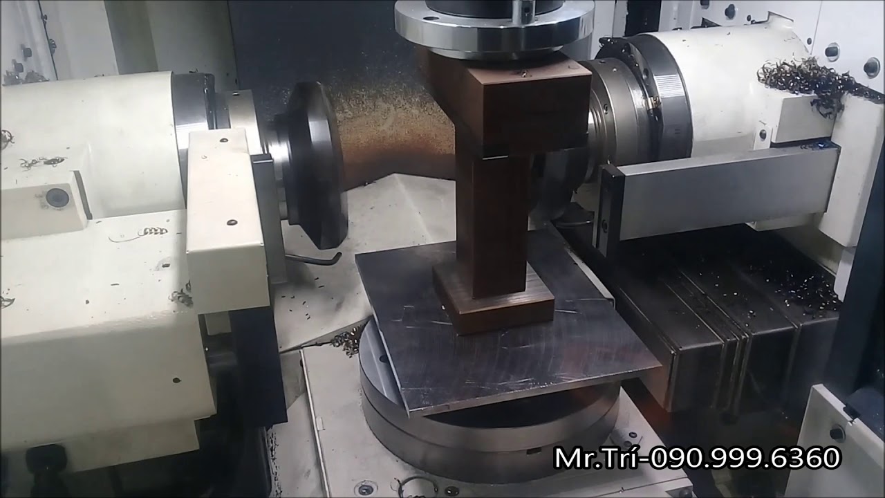 Paramill Double side milling machine HM 400NC - YouTube