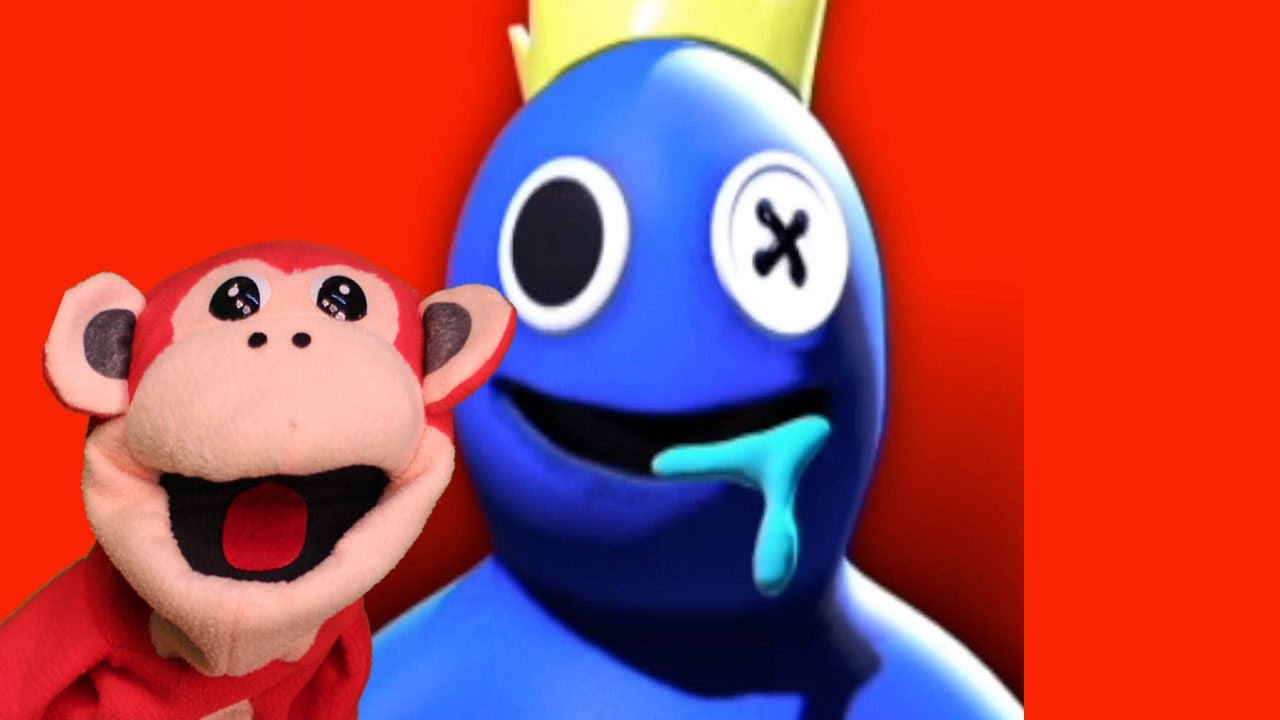 El Mono Sílabo logra esconderse! RAINBOW FRIENDS . ROBLOX. GAMEPLAY ...