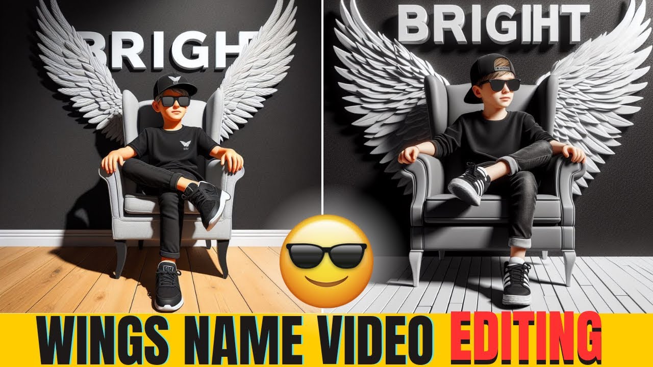 How to Create 3D Ai Wings Name Image | Bing Image Creator - YouTube