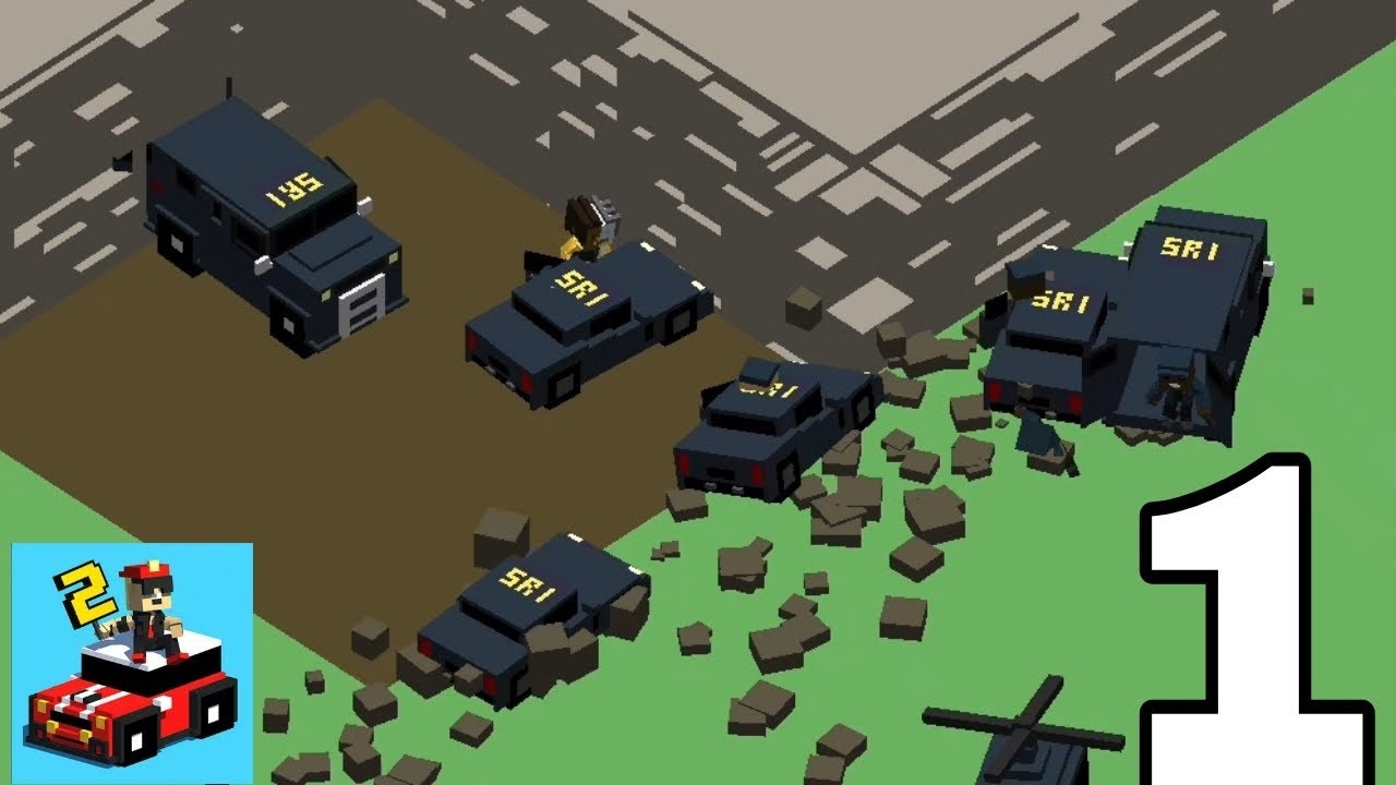 Smashy Road: Wanted 2 - Android IOS HD Gameplay 1# - YouTube