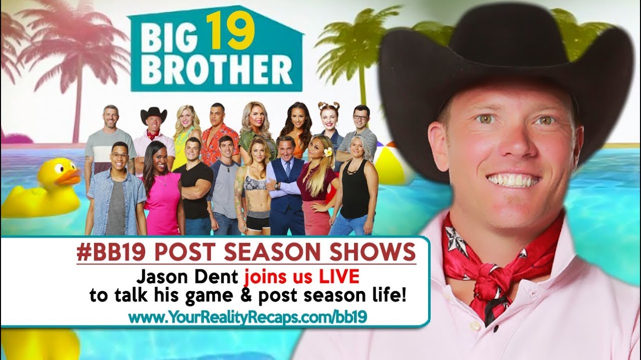 #BB19 POST SEASON SHOW: Live With Jason Dent - YouTube
