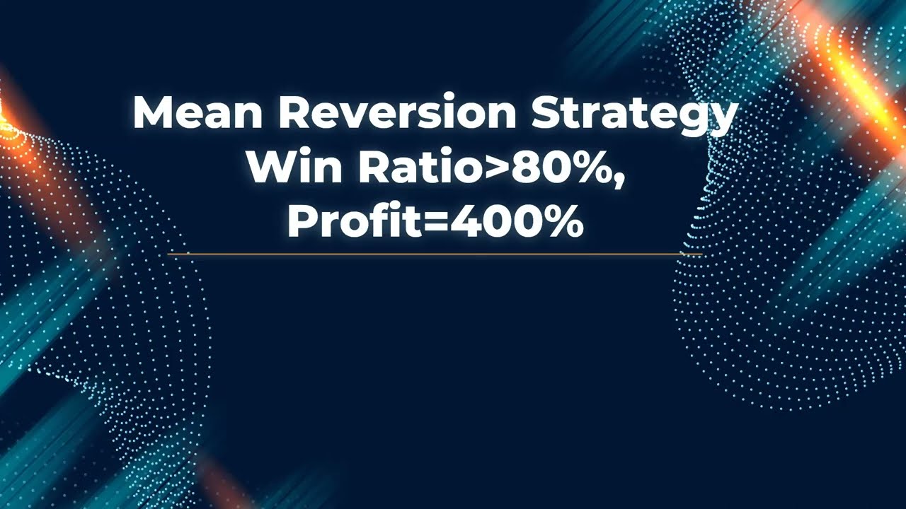 Mean Reversion Strategy Using RSI Backtested With Python And Mean Reversion Strategy Using RSI Backtested With Python And