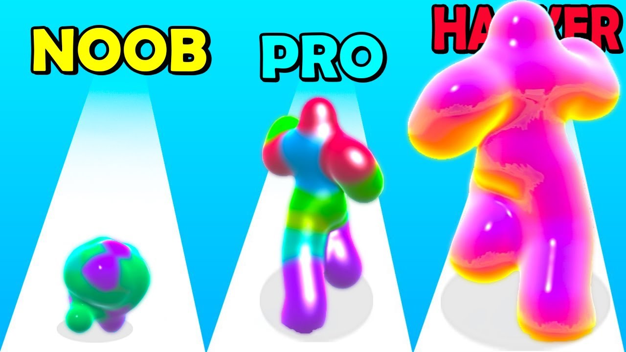 MAX LEVEL in Blob Runner 3D (All Skins & Hats) - YouTube