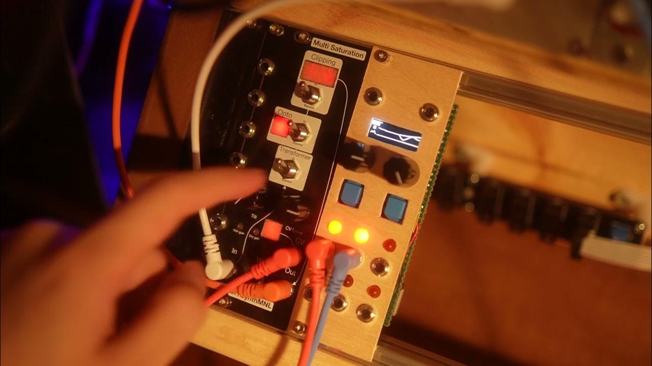 DIY Synth Module Demo: Multi Saturation Module - YouTube