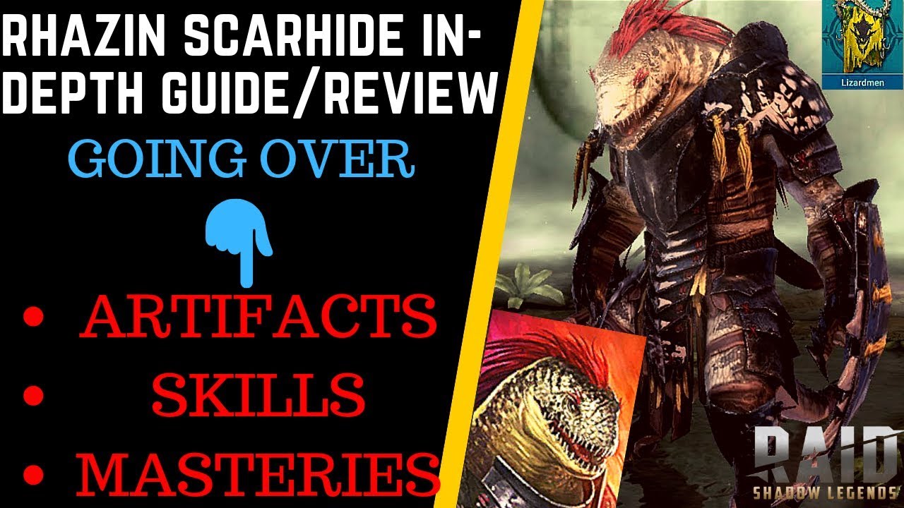 Rhazin Scar Hide | In-Depth Guide/Review | Raid: Shadow Legends - YouTube
