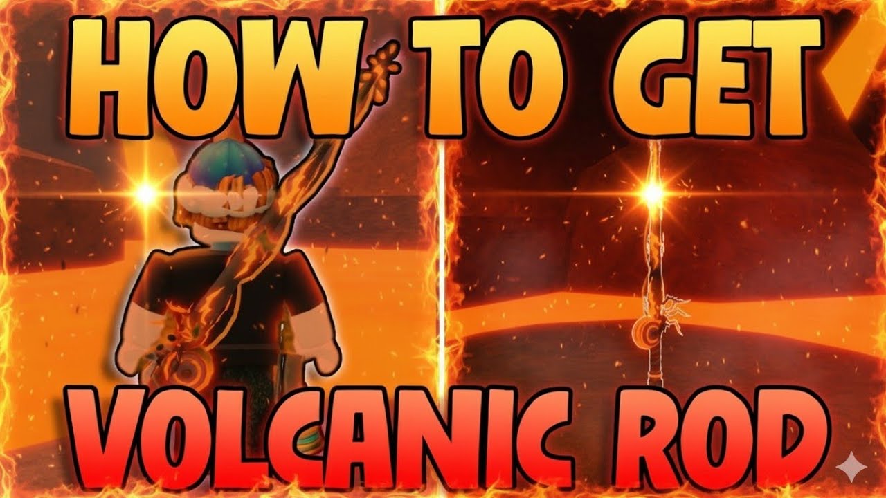 How To Get Volcanic Rod In Fisch Roblox! Volcanic Rod Fisch! (Roblox ...