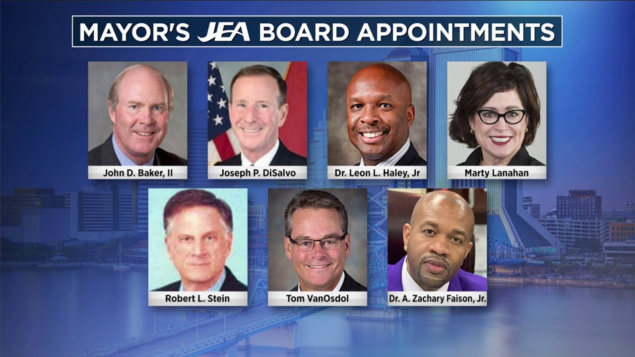 Mayor names seven people he wants on JEA board - YouTube