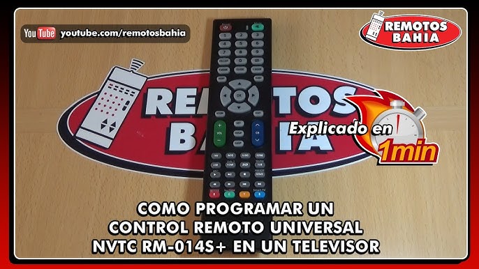 MANUAL Y CODIGOS PARA PROGRAMAR UN CONTROL REMOTO UNIVERSAL, 44% OFF