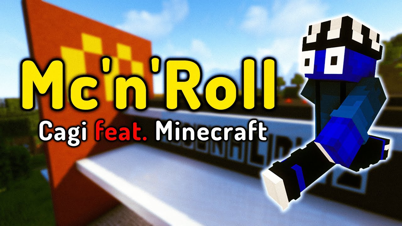 Mc'n'Roll - Cagi feat. Minecraft (official minecraft video) - YouTube