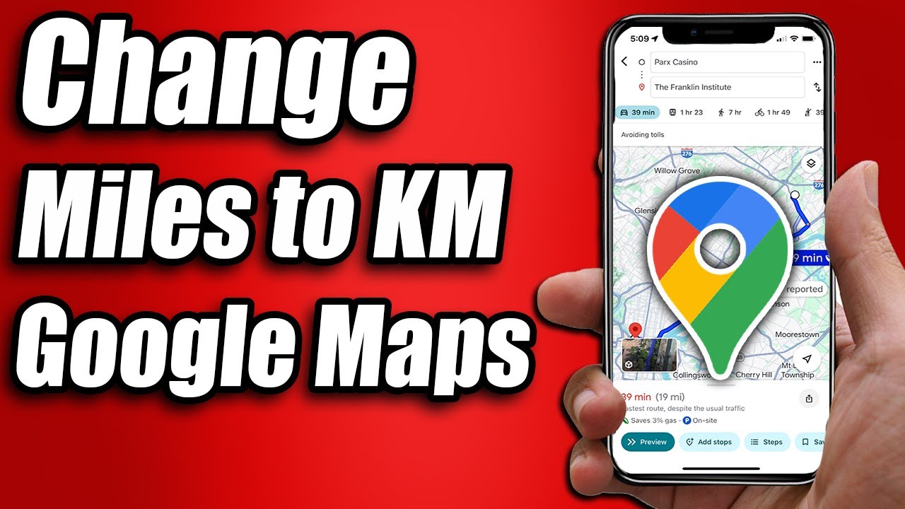 How to Change Miles to KM in Google Maps 2025 - Step by Step - YouTube