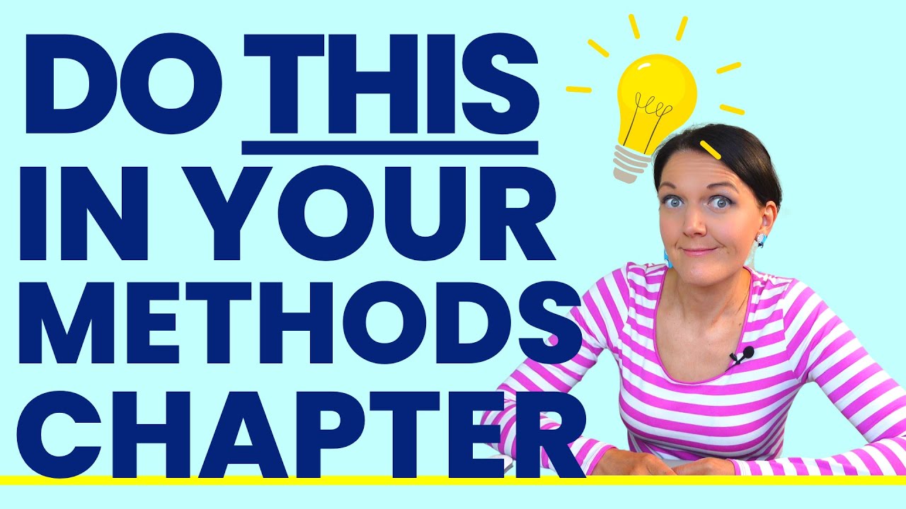PhD Research Methods Chapter - Don’t forget the ‘Why?’ in your ...
