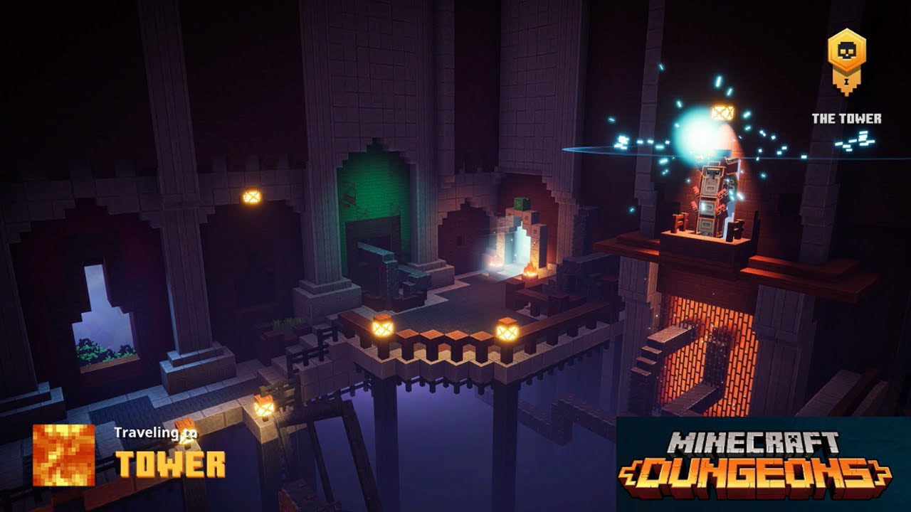 Minecraft Dungeons Tower challenge duo battle - YouTube