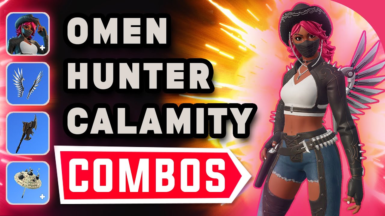 Best *OMEN HUNTER CALAMITY* Skin COMBOS with Gameplay - YouTube