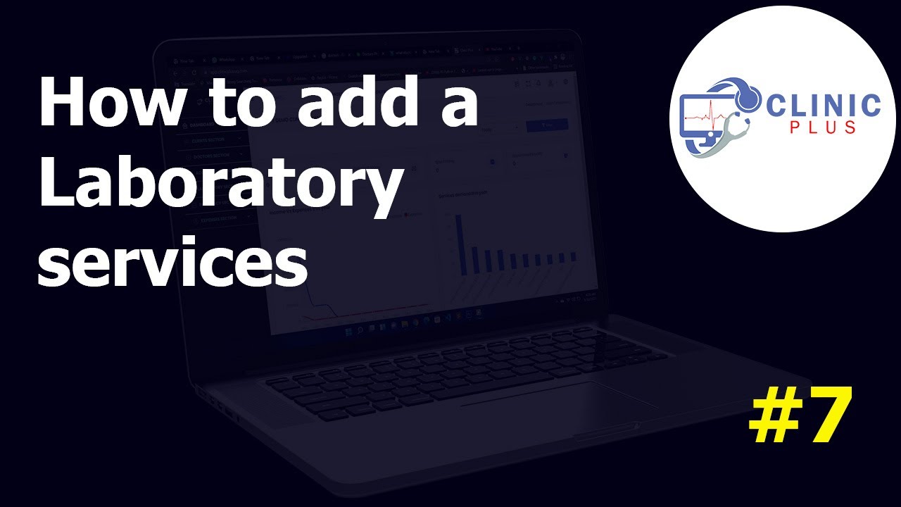 How to add a laboratory services and matching samples in clinicplus ...