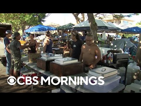 As Maui wildfire survivors struggle to get aid, community comes together