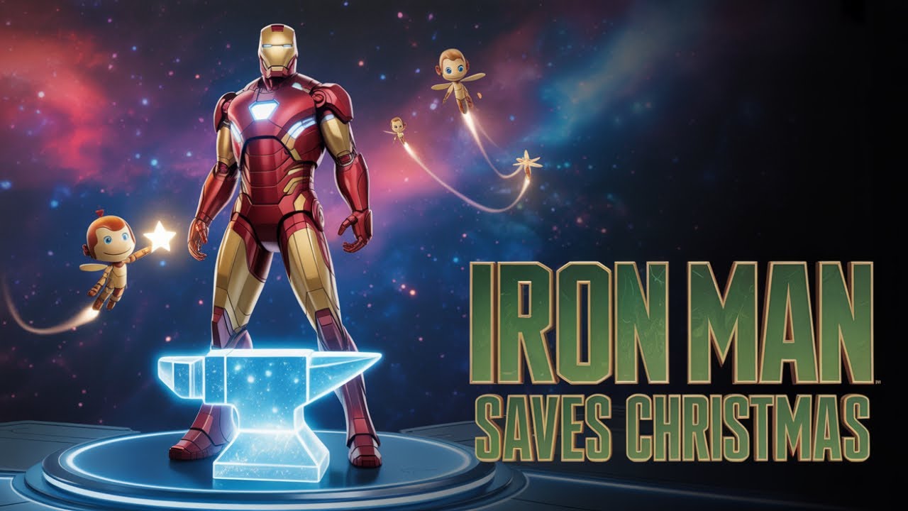 🌟 Iron Man and the Star Forge Adventure 🦾 | Kids Story About Creativity ...