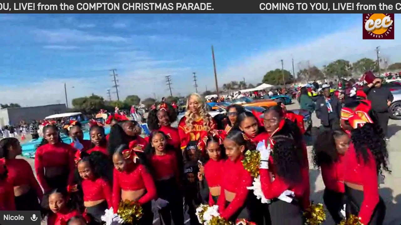 Compton Christmas Parade Staging - YouTube