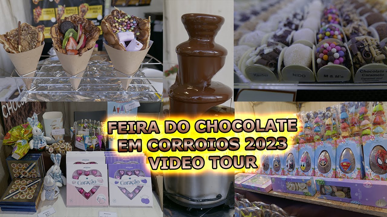 Feira do Chocolate em Corroios 2023 - Video Tour - YouTube
