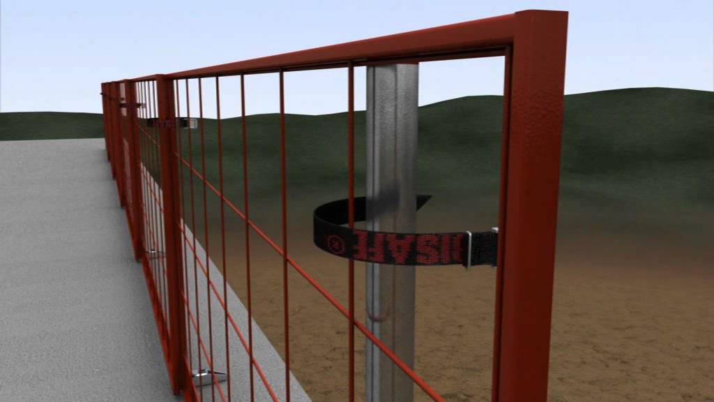 COMBISAFE Multi Mesh Barrier - YouTube