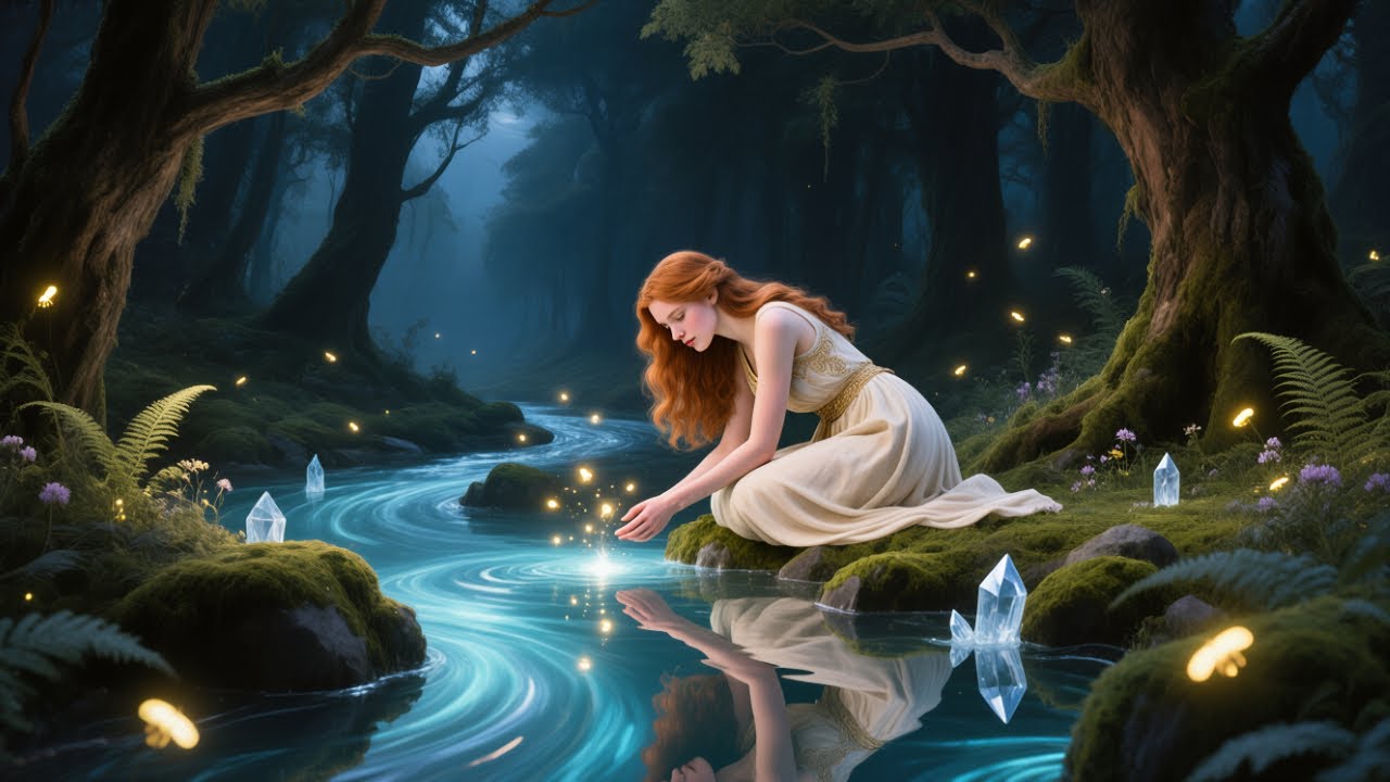 Enchanted Forest Dreams 🌙 | Magical Girls Dancing in a Dreamlike ...