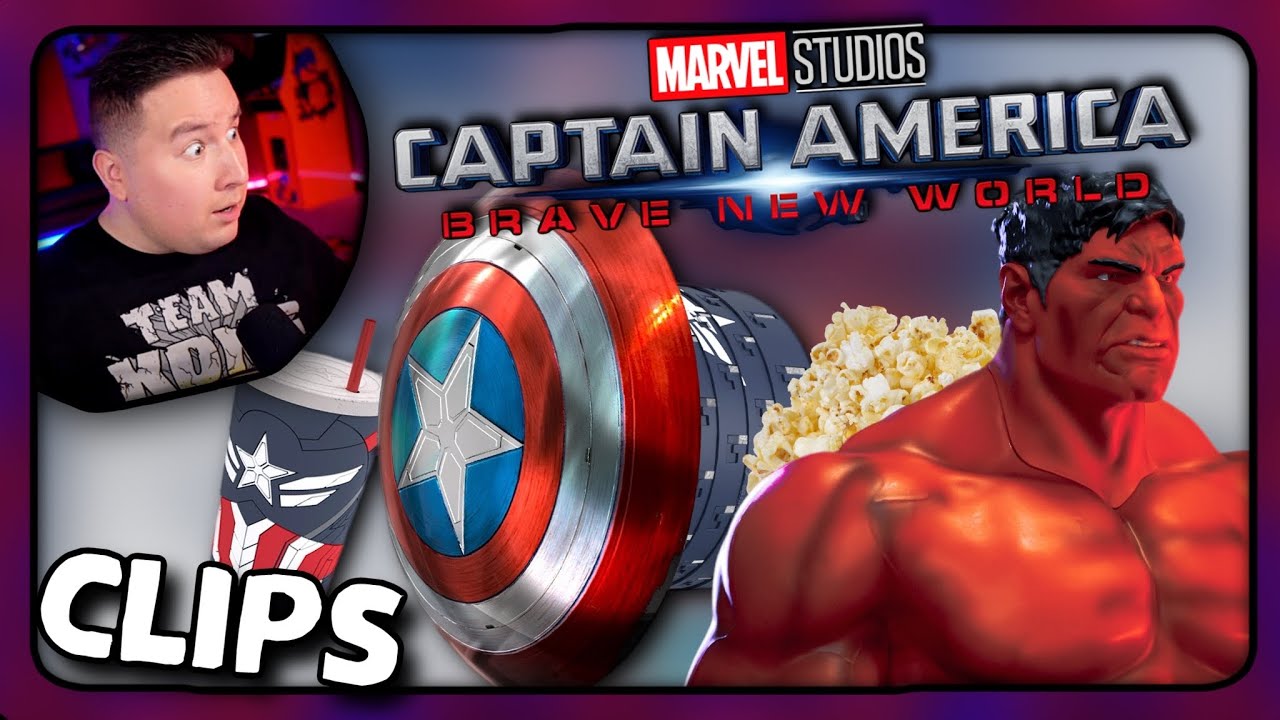 All Popcorn Buckets For Captain America Brave New World - YouTube