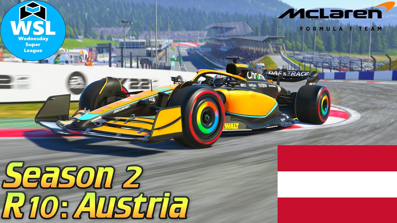 F1 22 | WSL S2 | Round 10: Austria - YouTube