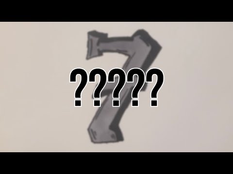 how to draw graffiti number 7 easy drawing - YouTube