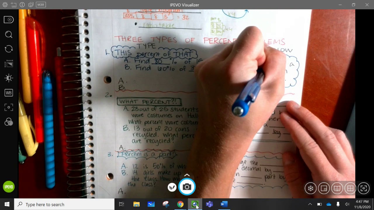 Percents Guided Notes: Solving ALL Types of Percent Problems - YouTube