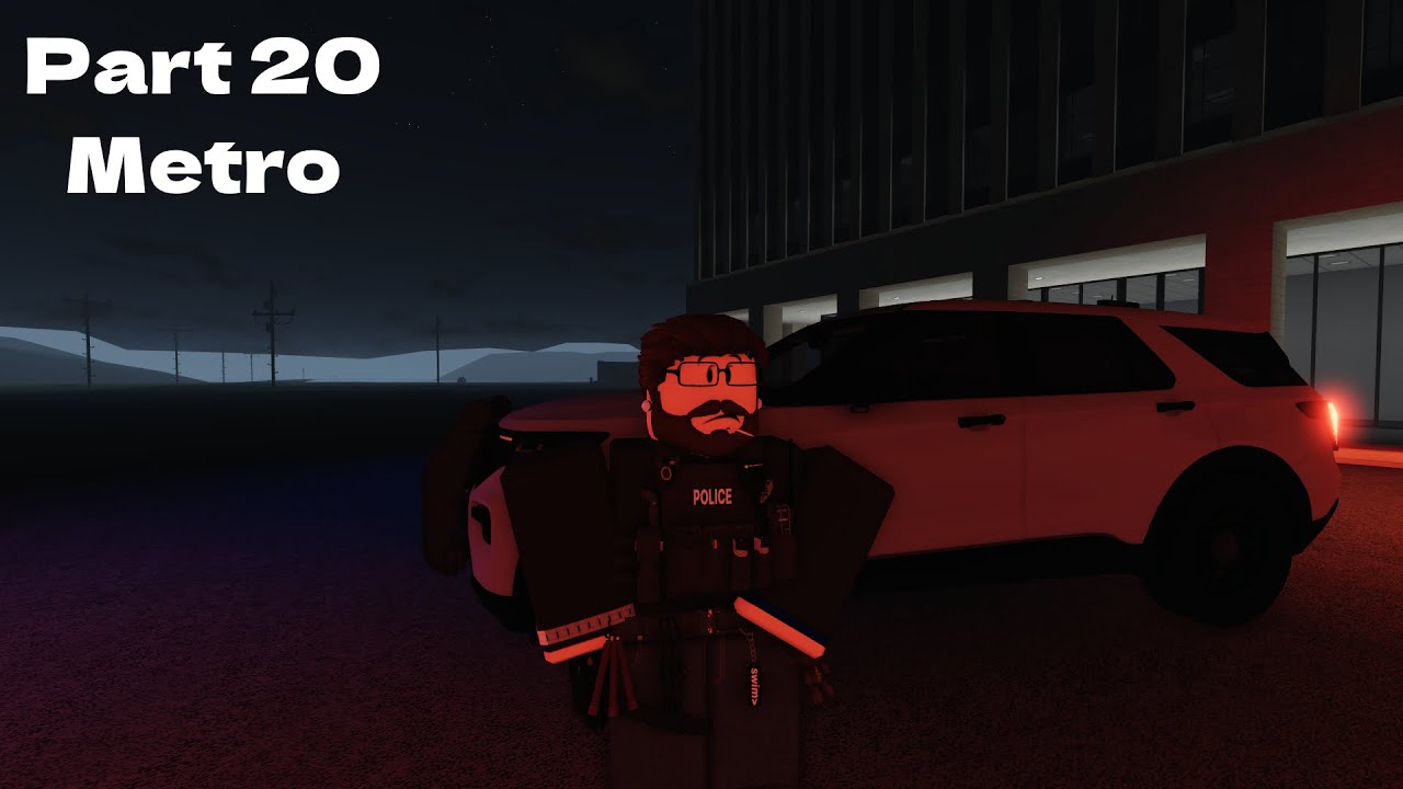 ROBLOX 🌵 Perris, California Patrol as Metro! Unit RPD Part 20 Wait For ...