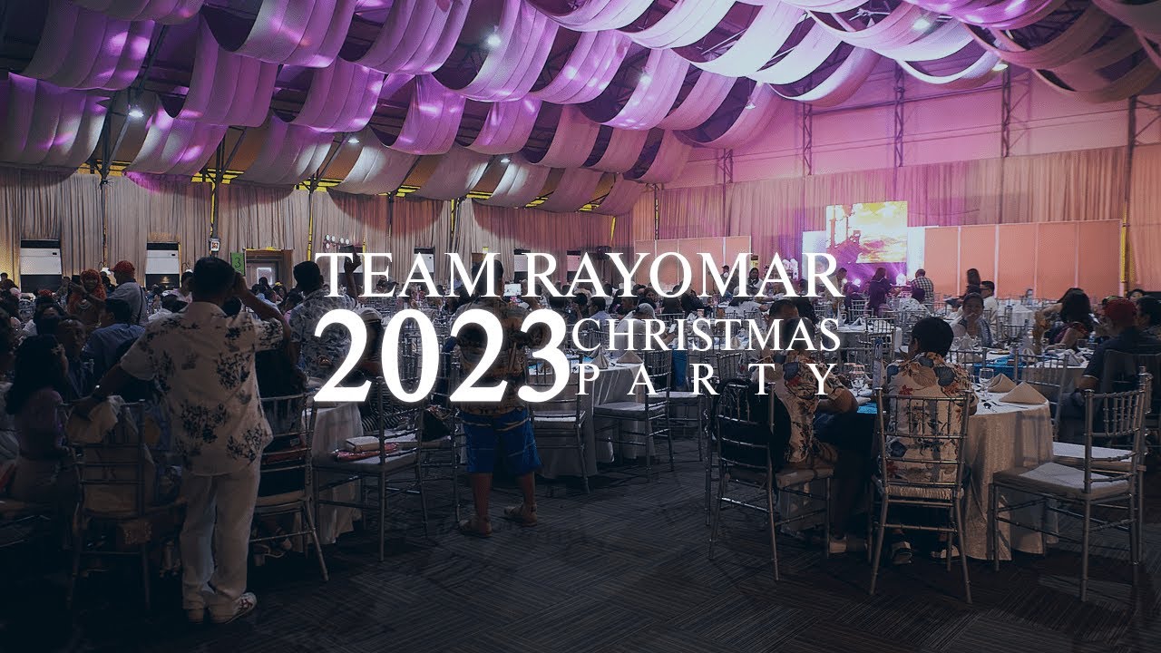 DIVE INTO FESTIVE FUN WITH US! | TEAM RAYOMAR 2023 CHRISTMAS PARTY ...