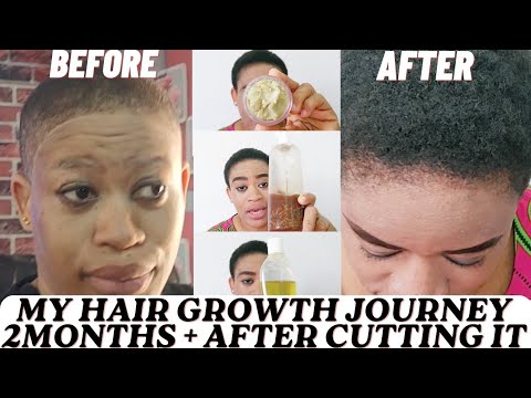 How I Grew My Hair In 2Months + See What I Used | My Hair Growth Update ...