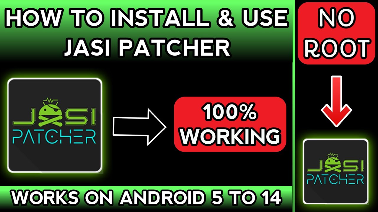 How to Install & Use Jasi Patcher No Root - 2024 - YouTube